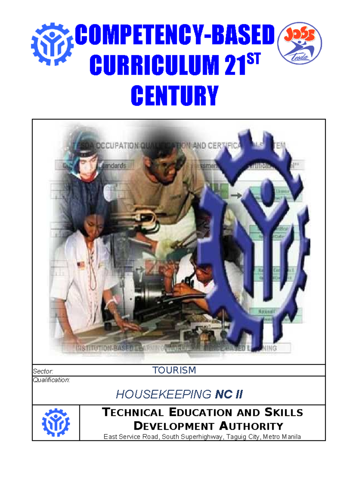 Housekeeping NC II Curriculum Overview for F11 CBC 21st Century - Studocu