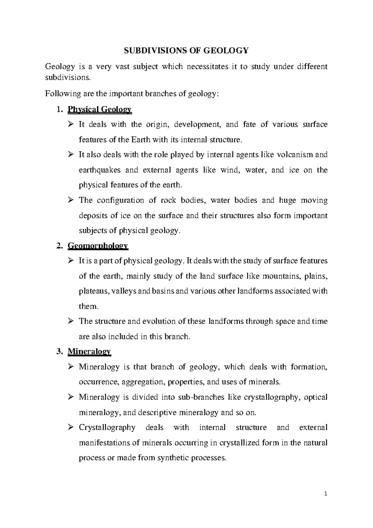 Engineering Geology Syllabus Cet202 Engineering Geology Category L