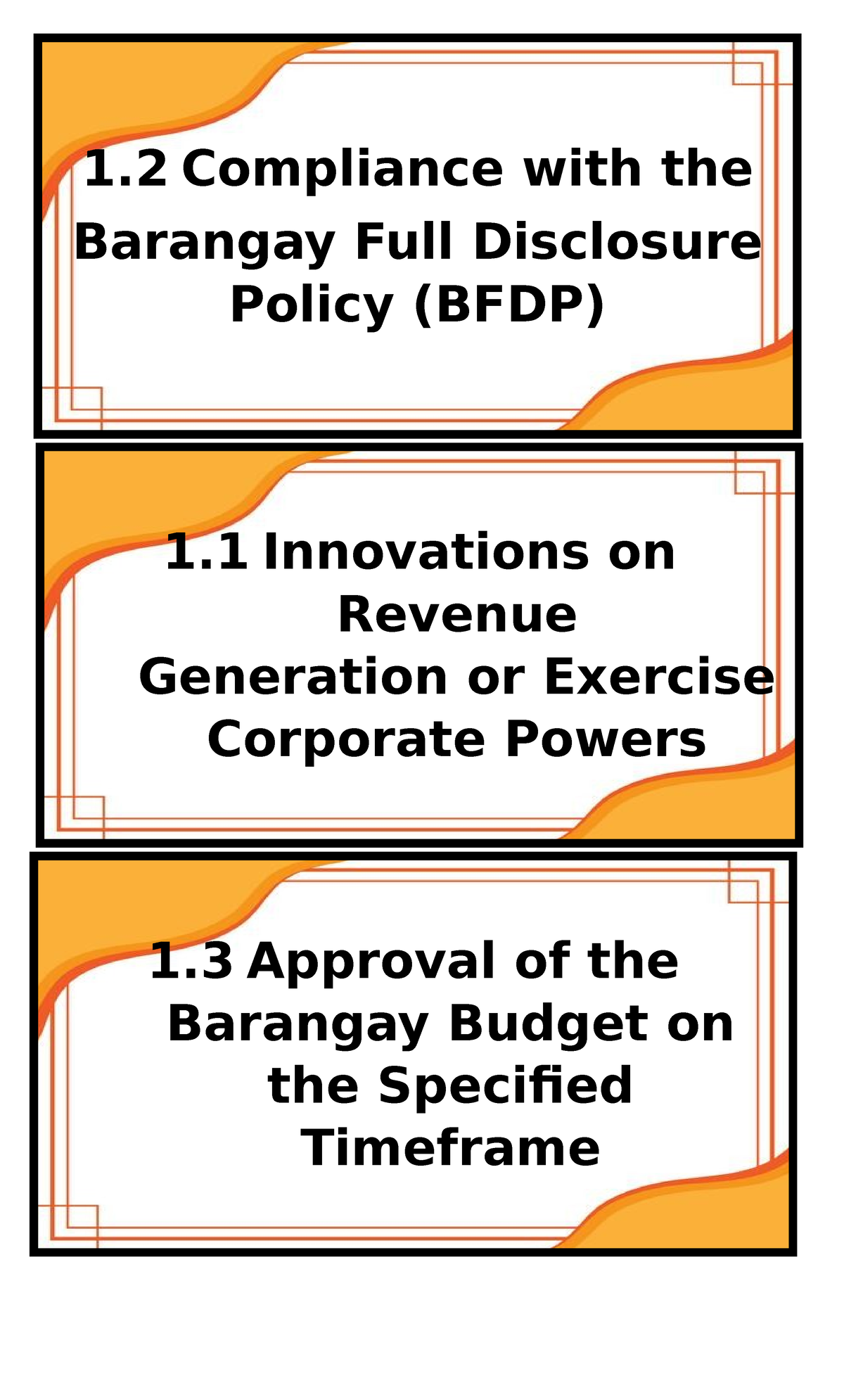 Doc8 - hhhhhhhhhhhhhhh - 1 Compliance with the Barangay Full Disclosure ...