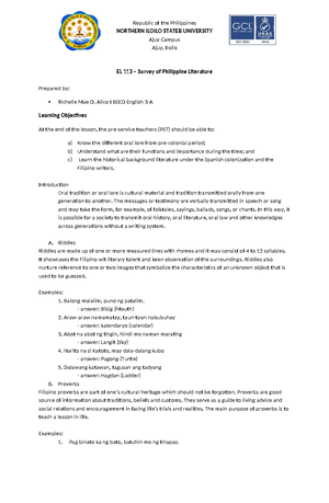 Literature Matrix Plan - Literature Matrix Plan In Prose and Poetry EL ...