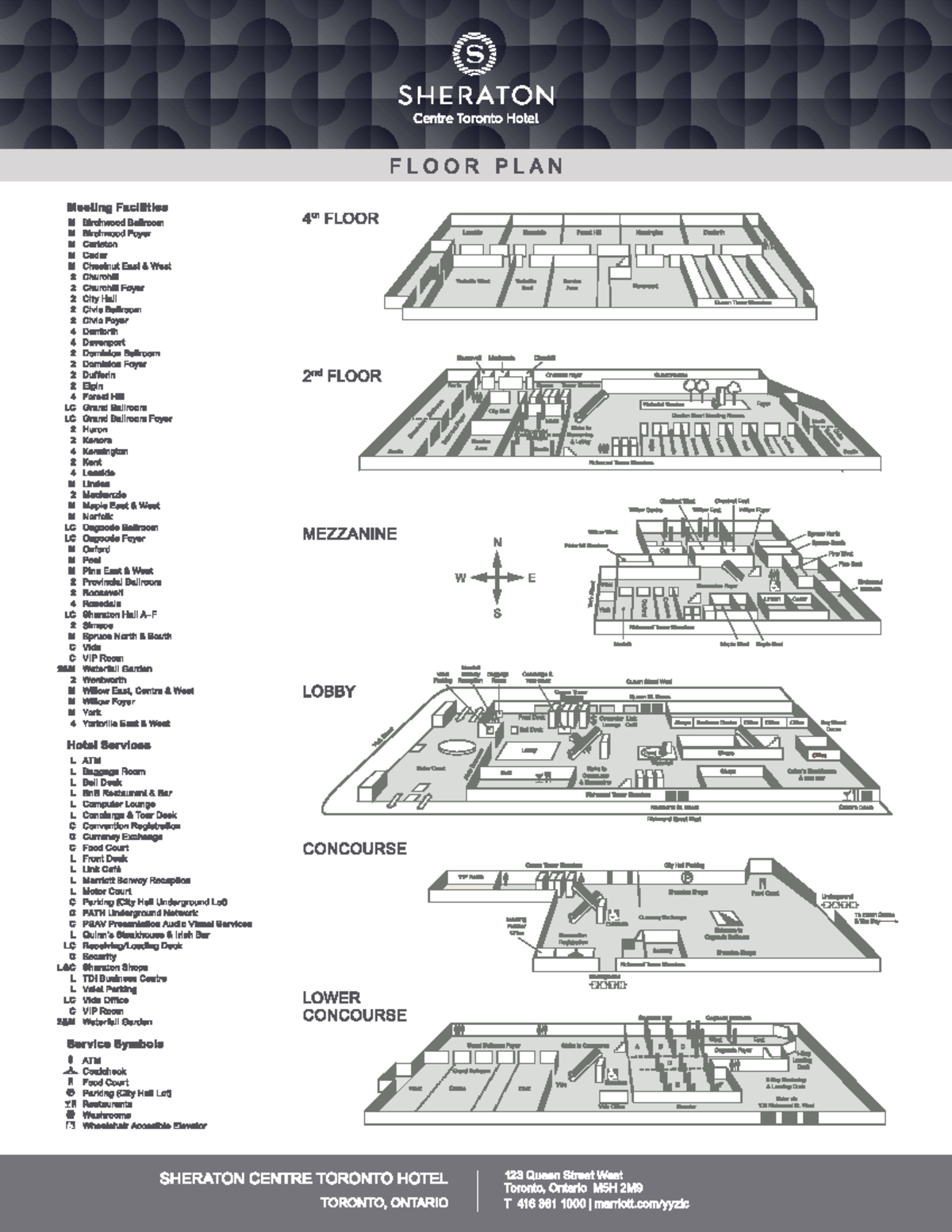 Sheraton Hotel Floor Plan Guide: Meeting Facilities & Layout - Studocu