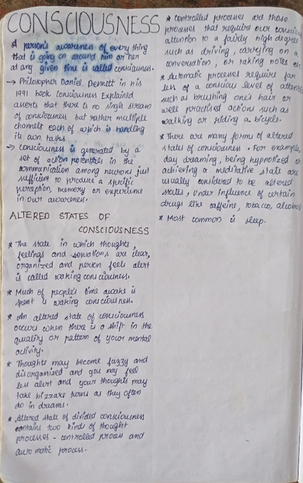Altered States of Consciousness in Psychology: A Comprehensive Overview ...