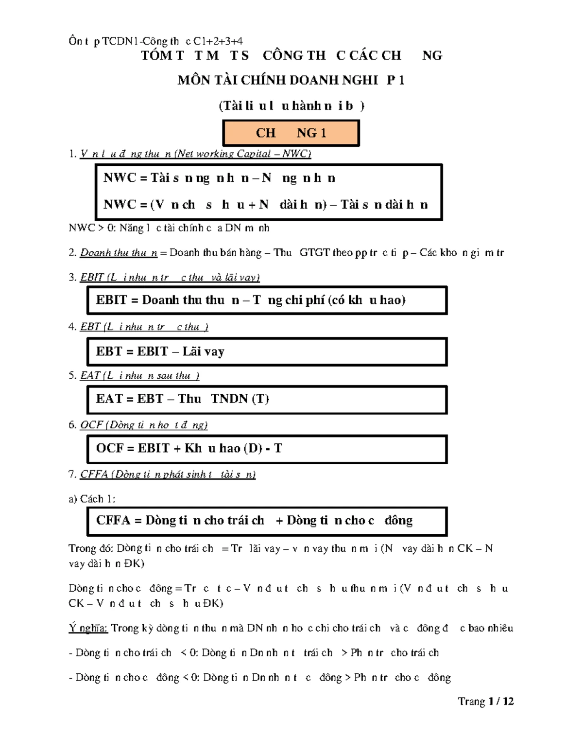de-thi-mon-tai-chinh-doanh-nghiep-nang-cao-co-loi-giai - ĐỀ THI HỌC PHẦN MÔN TÀI CHÍNH DOANH ...