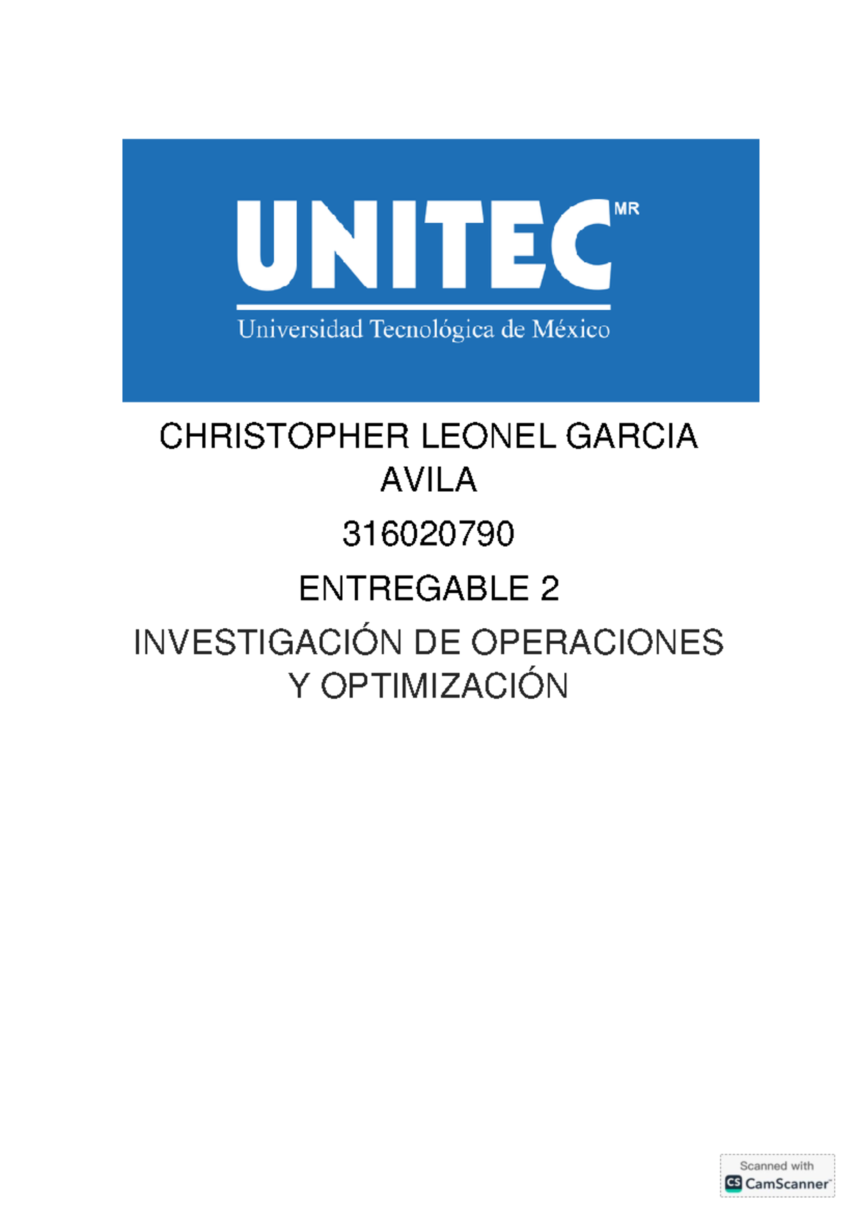 Entregable 2 Garcia Christopher - CHRISTOPHER LEONEL GARCIA AVILA ...