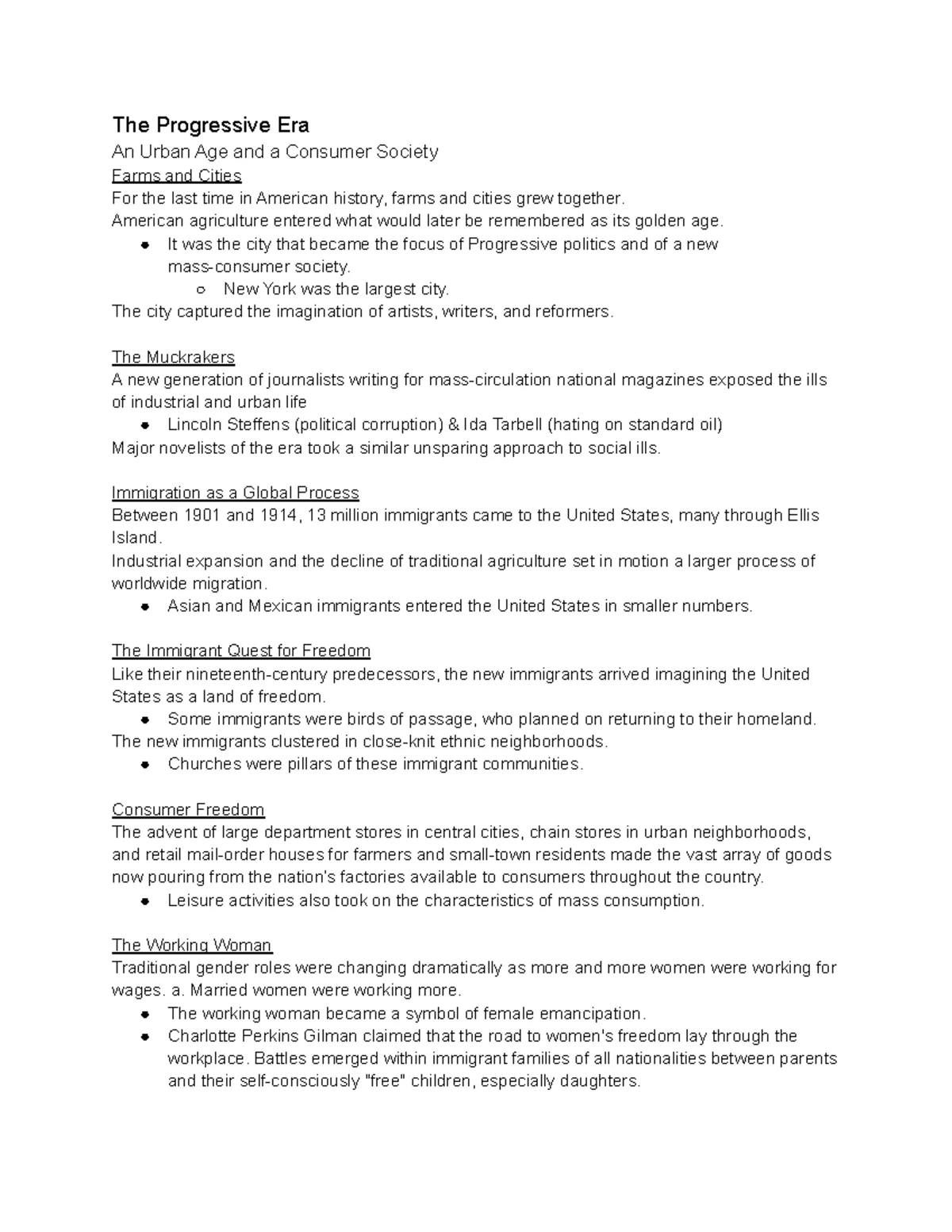 Chapter 18 - Reading Notes - Give Me Liberty!: an American History ...