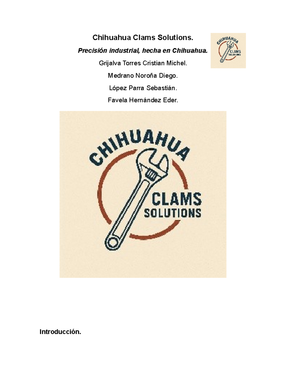 Proceso Detallado para la Elaboración de Pinzas Pericas - INDI 101 ...