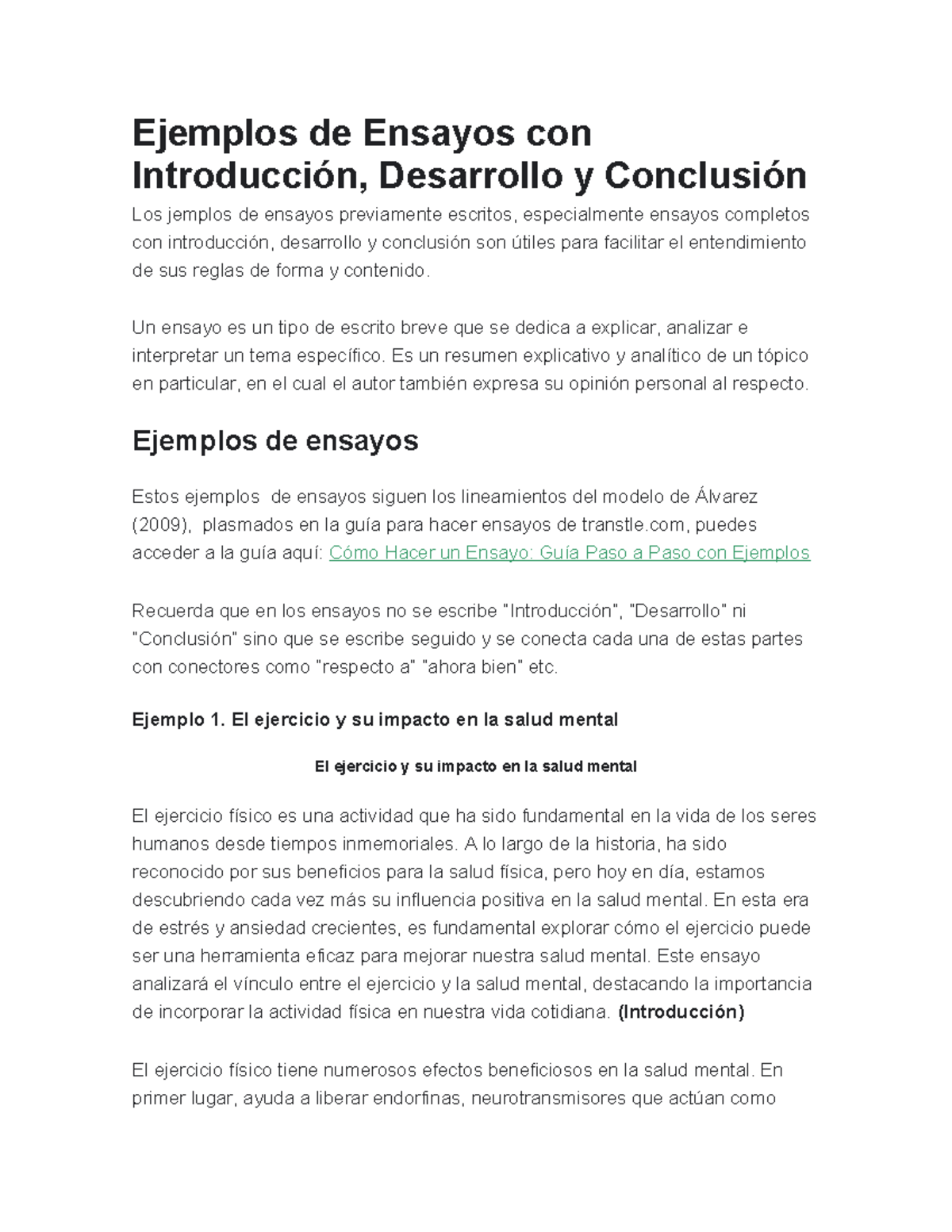 Ejemplos De Redacción De Ensayos Texto Argumentativo: