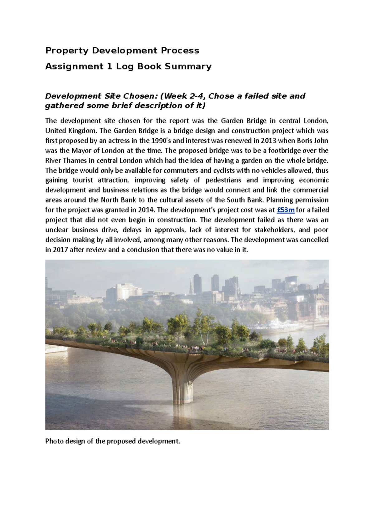 Property Development Process Logbook - Property Development Process ...