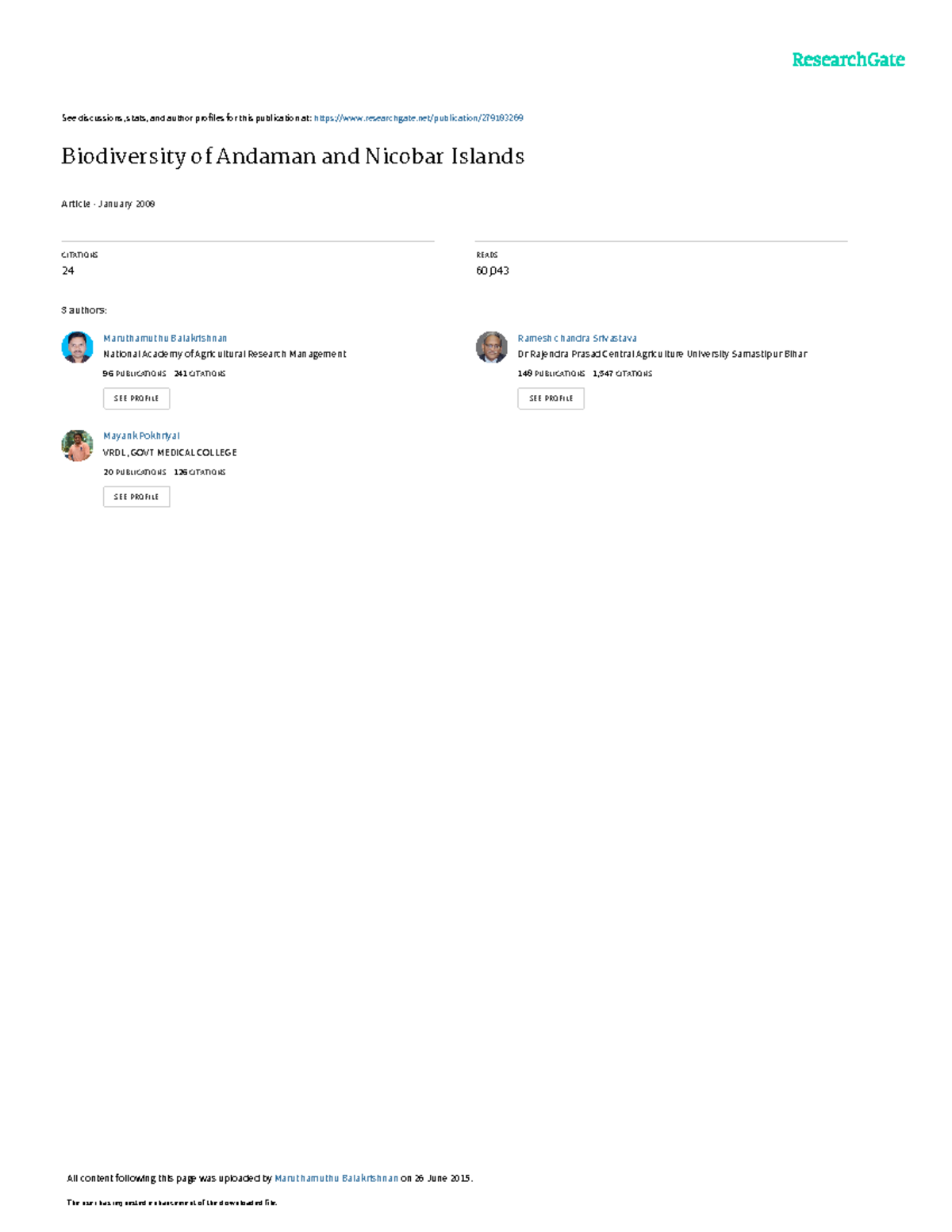 Bioidiversitybiobytes-balaf - See discussions, stats, and author ...