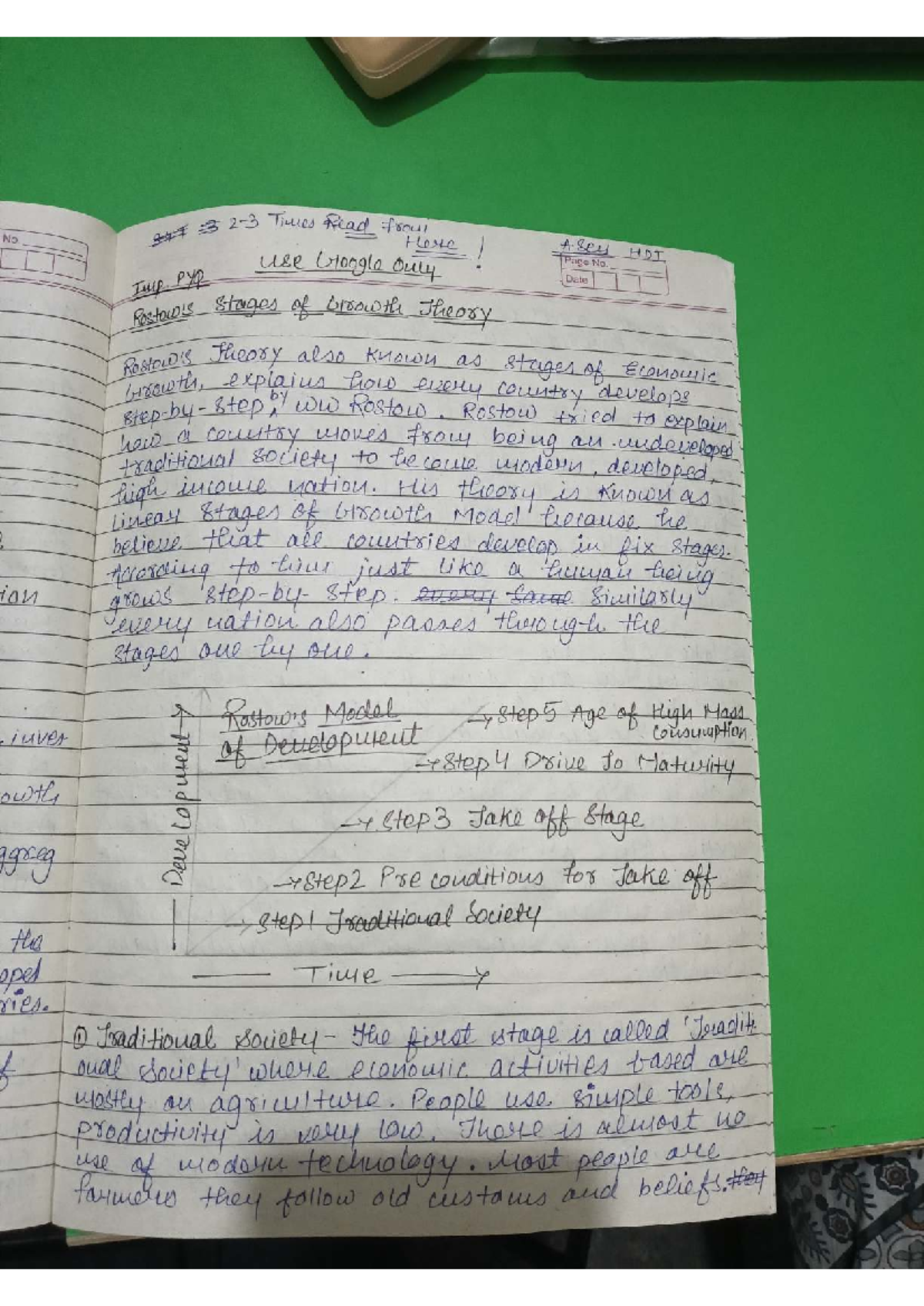 347 Economic Growth Theories: Rostow & Lewis Models Explained - Studocu