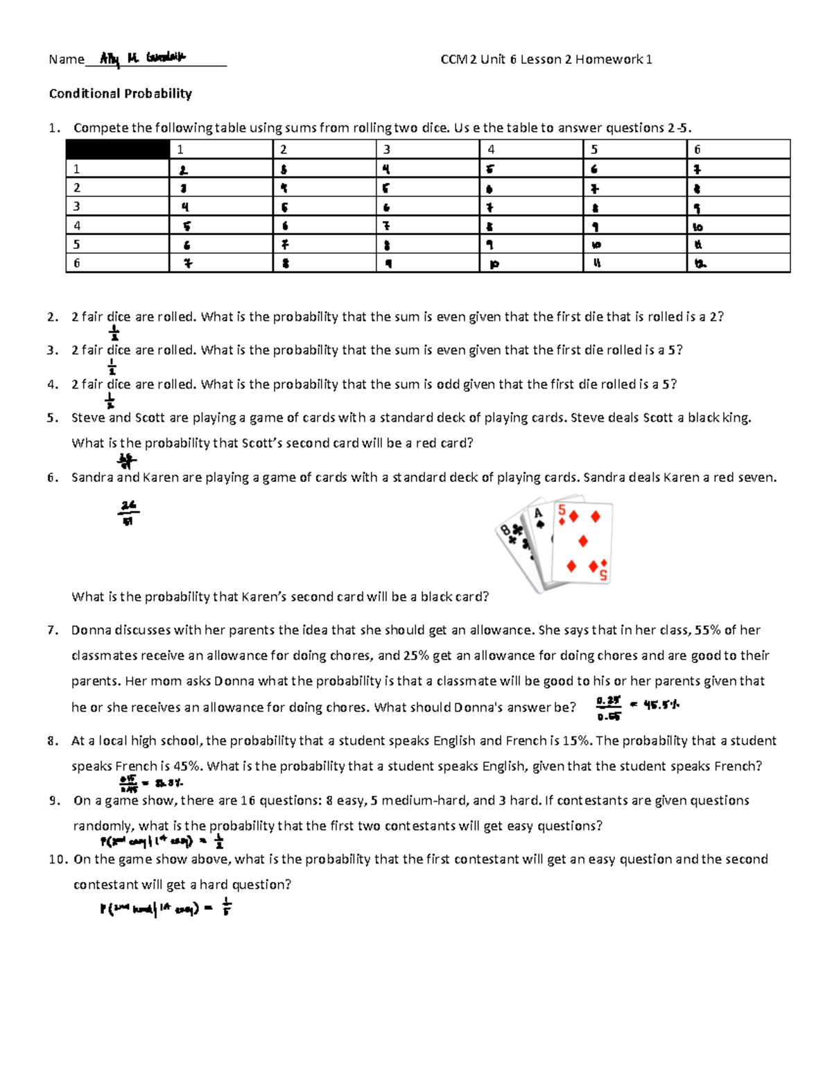 Statistics: Chapter 6 Probability Guided Notes - Deprecated API usage ...