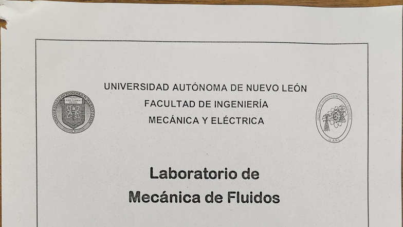 Práctica de Laboratorio: Gasto a Través de un Orificio - IMC 209 - Studocu