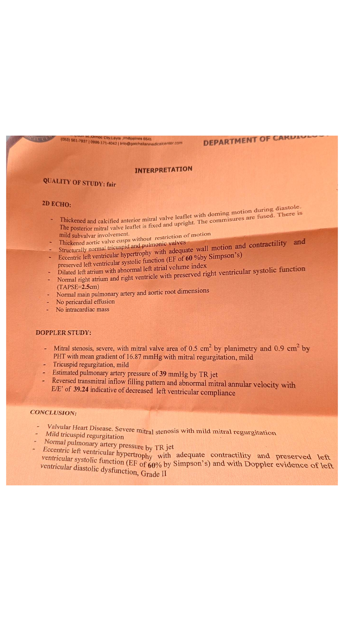 (053) Case Study: Valvular Heart Disease & Mitral Stenosis Analysis ...