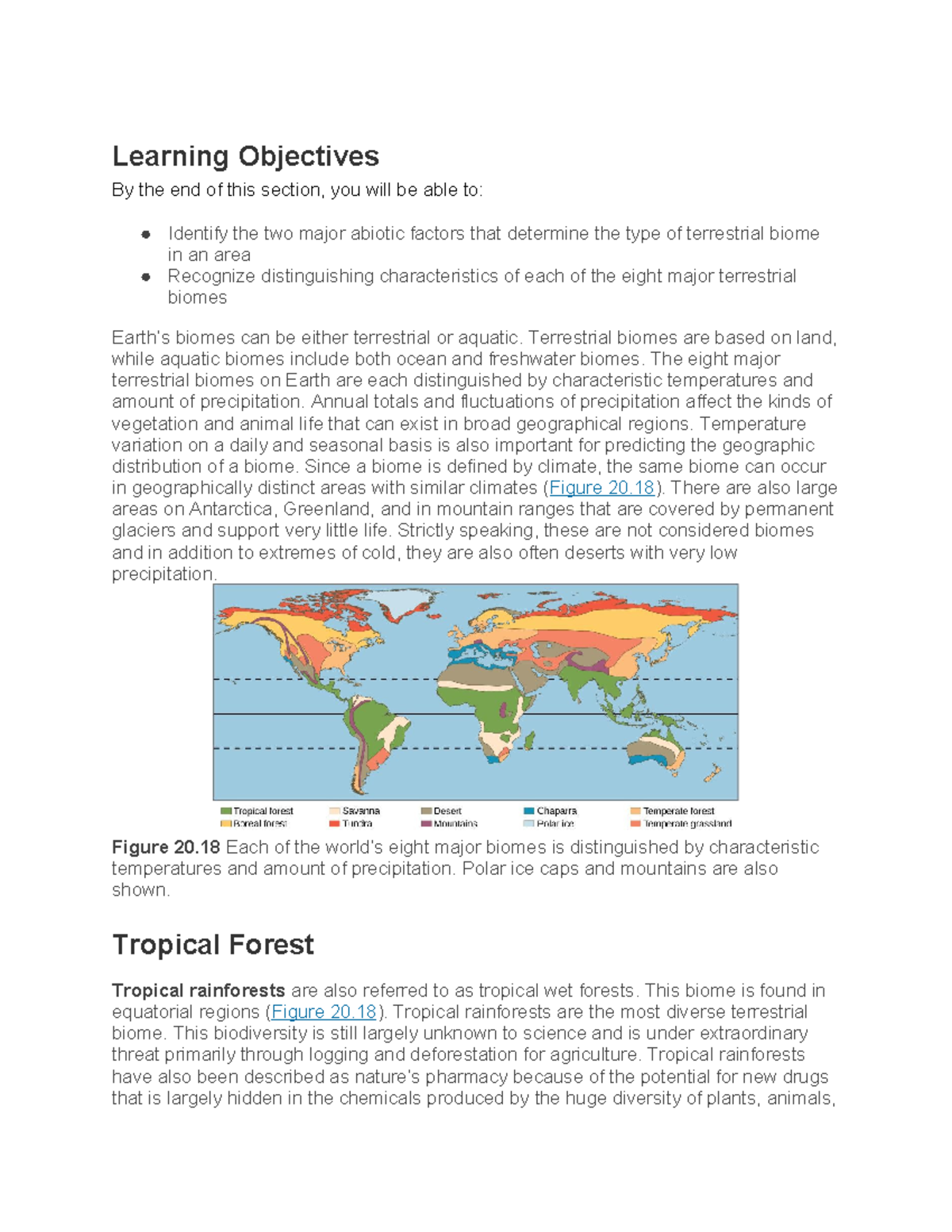 Understanding Earth's Terrestrial Biomes: Features and Diversity ...