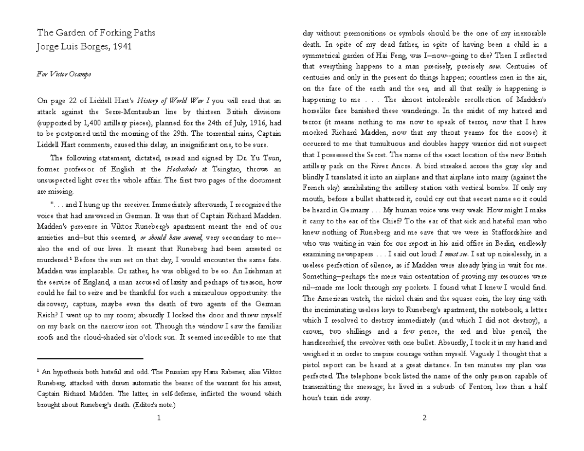 The+Garden+of+Forkling+Paths,+Original - 1 The Garden of Forking ...