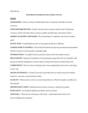 Market structures notes - Chapter 7: Market Structures Lesson 1 ...