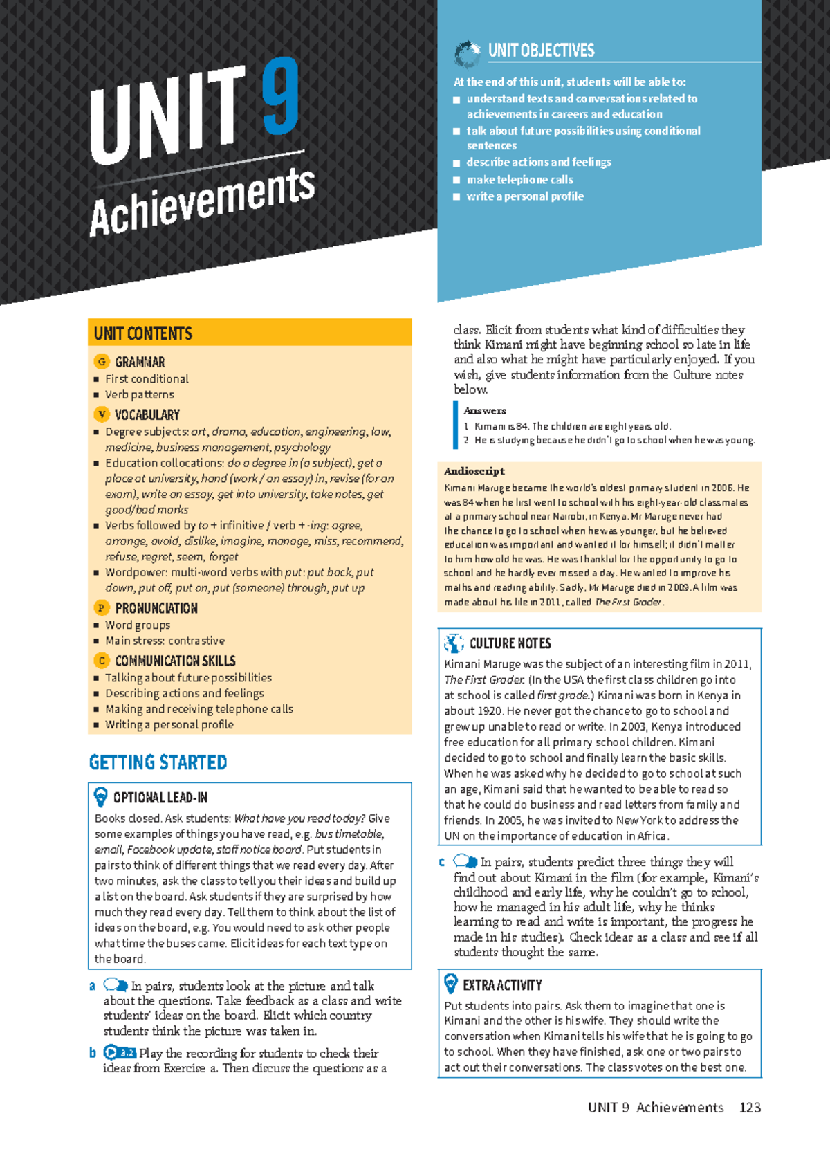 395007246 Empower B1 Intermediate Unit 9 Teacher's Guide & Activities - Studocu