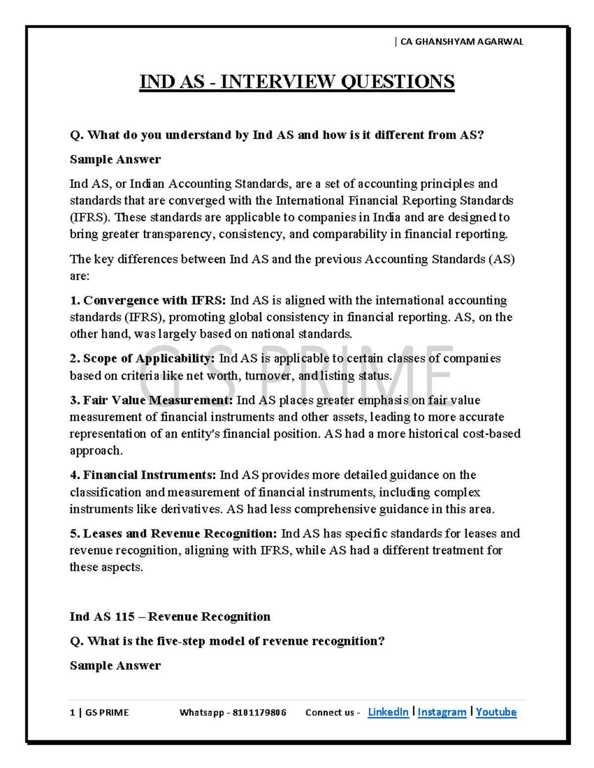 Ind AS 16 Material Guidelines and Insights for Accounting Practices ...