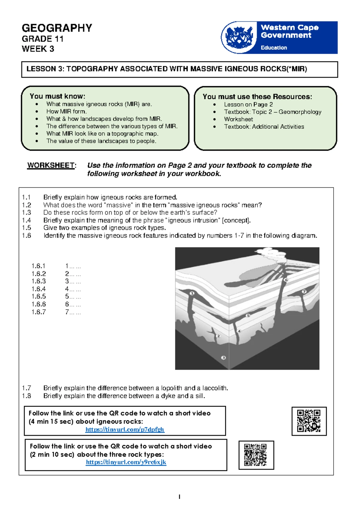 Grade-11 Week-3 Lesson-3 Topography-of-Massive-Igneous-rocks - 1 ...