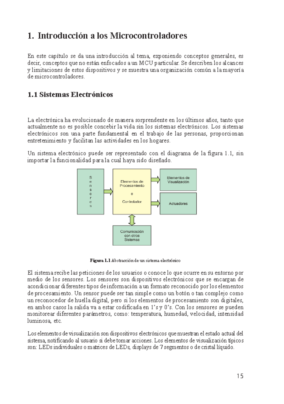 Concepto de los microcontroladores - 1. Introducción a los ...