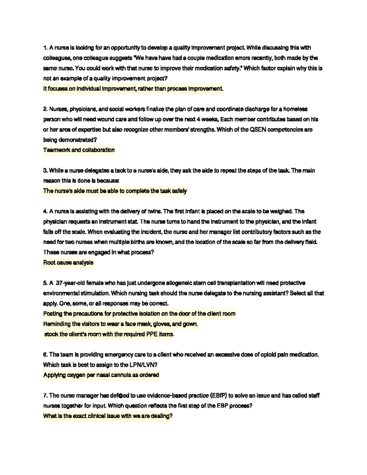 Exam 3 Study Guide - Lead Course - Studocu