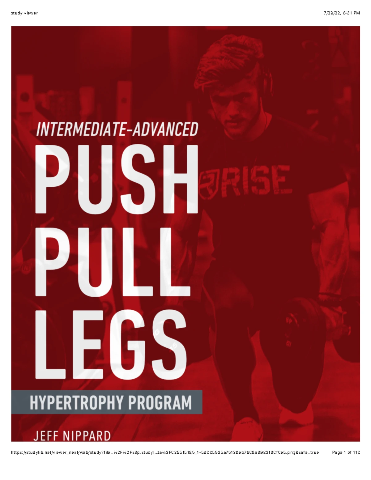 Open The Ultimate Push Pull Legs System - 6x 3 - Jeff Nippard's Ul/mate ...