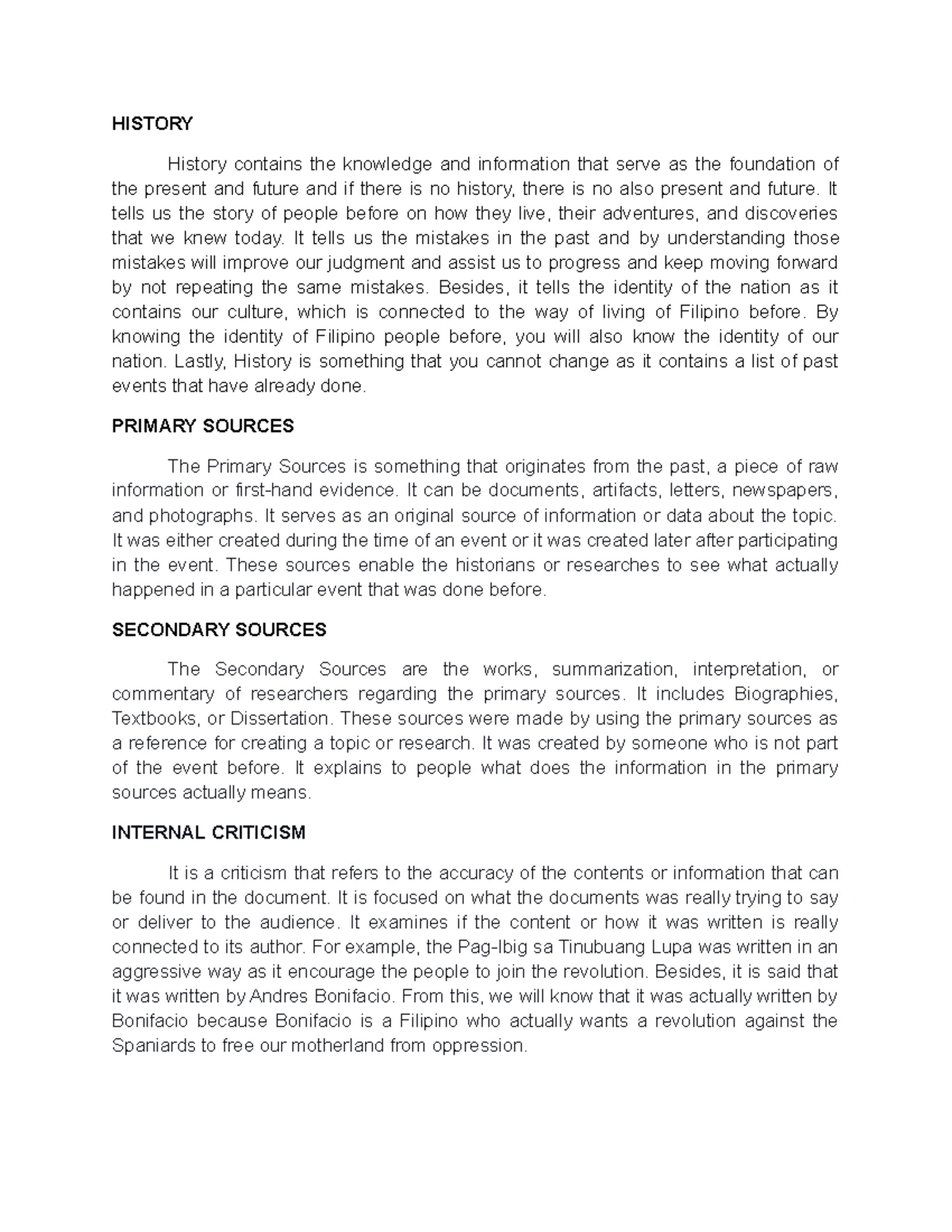 "Overview of Maragtas: History and Legacy of Panay - HST101" - Studocu