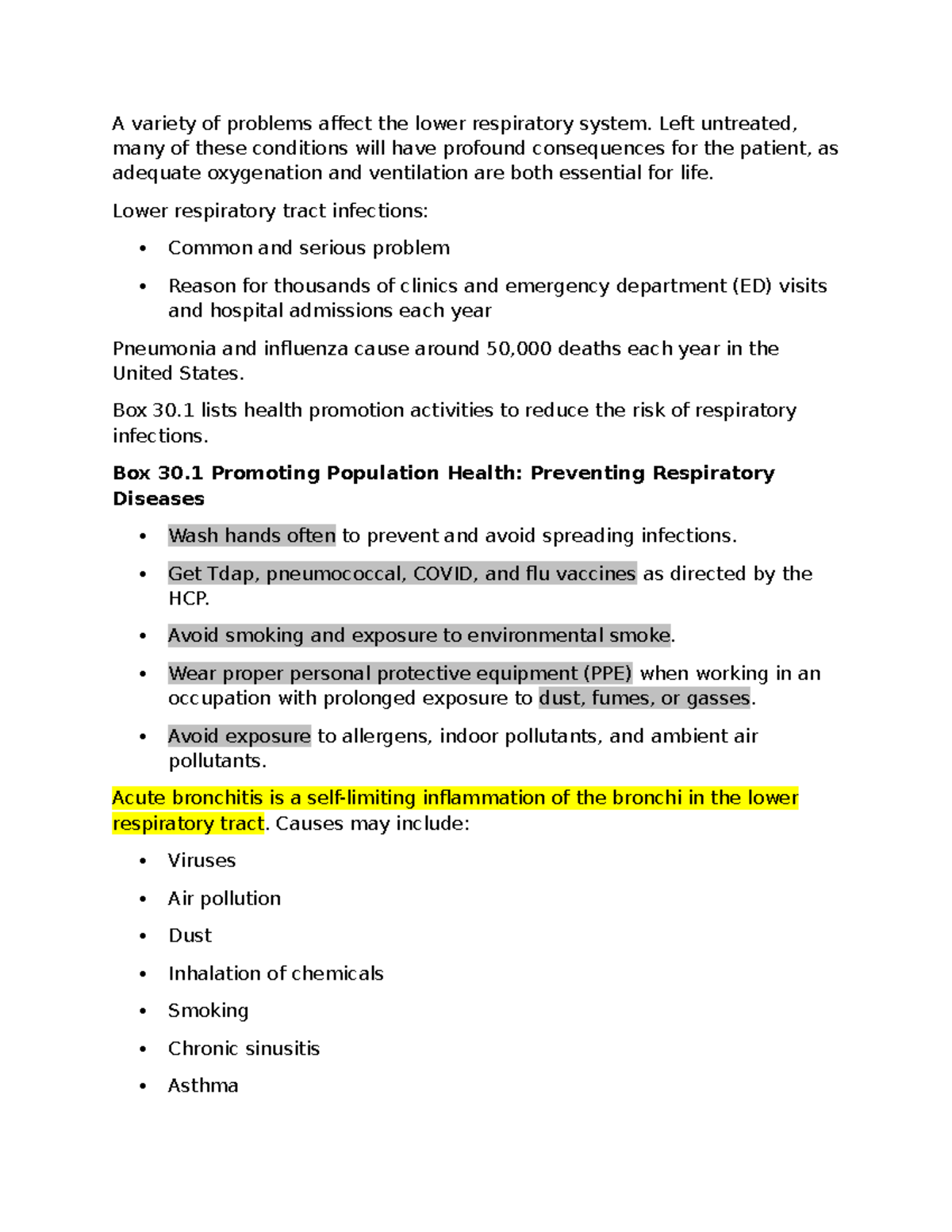 Acute Bronchitis and Pertussis: Key Insights on Respiratory Infections ...