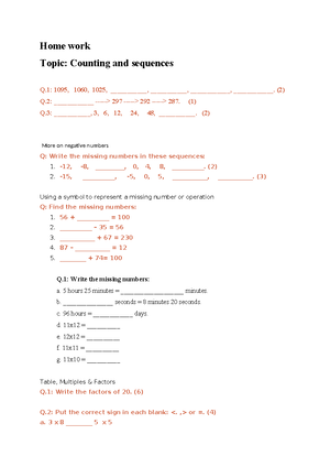 Cambridge IGCSE 0580 Specimen Paper 2 Mark Scheme (2025) - Studocu