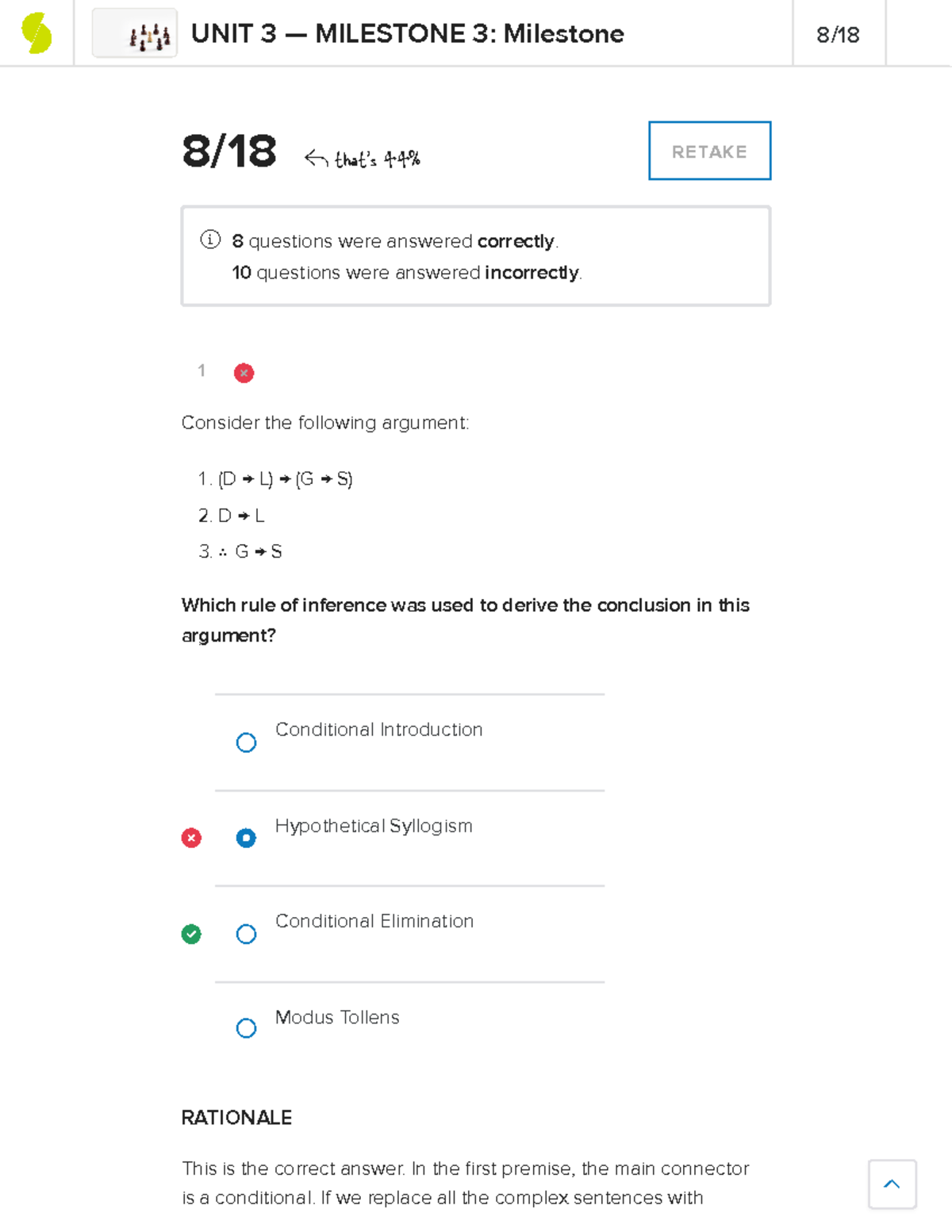 Unit 3 - Milestone 3: Valid Rules of Inference Analysis - Studocu