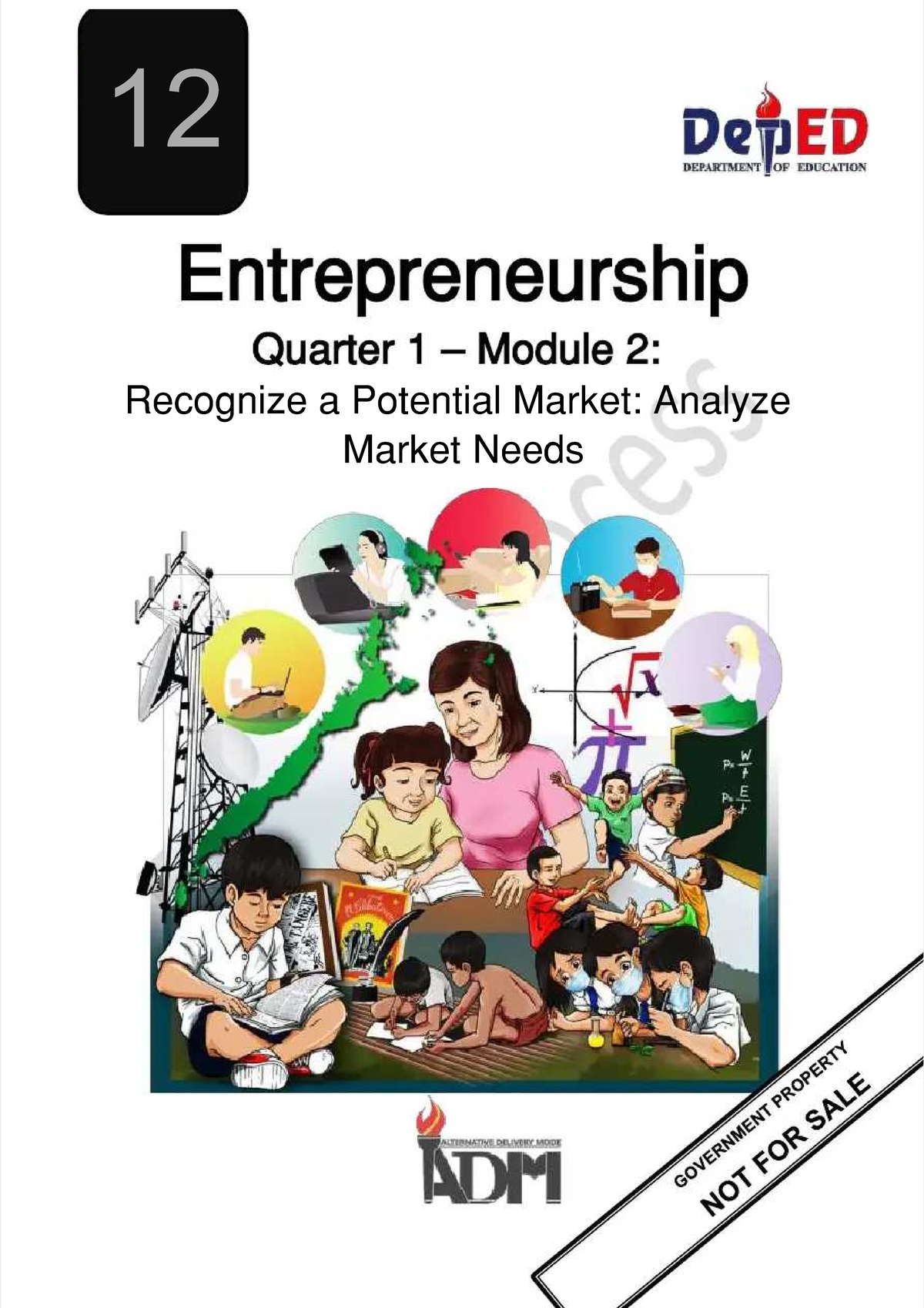 Grade 12 Entrepreneurship Module 2: Recognizing & Analyzing Market ...
