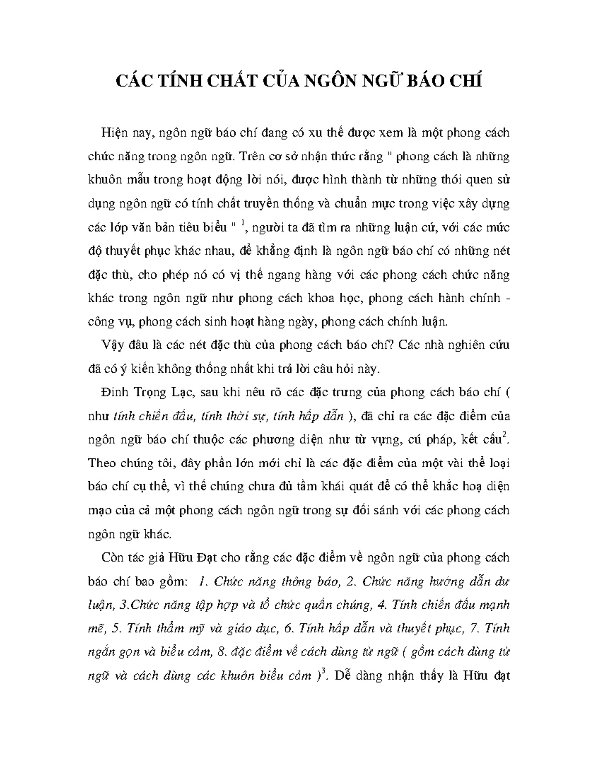 Tailieuxanh cac tinh chat cua ngon ngu bao chi 0069 - CÁC TÍNH CH T C A NGÔN NG BÁO CHÍ Hi n nay ...