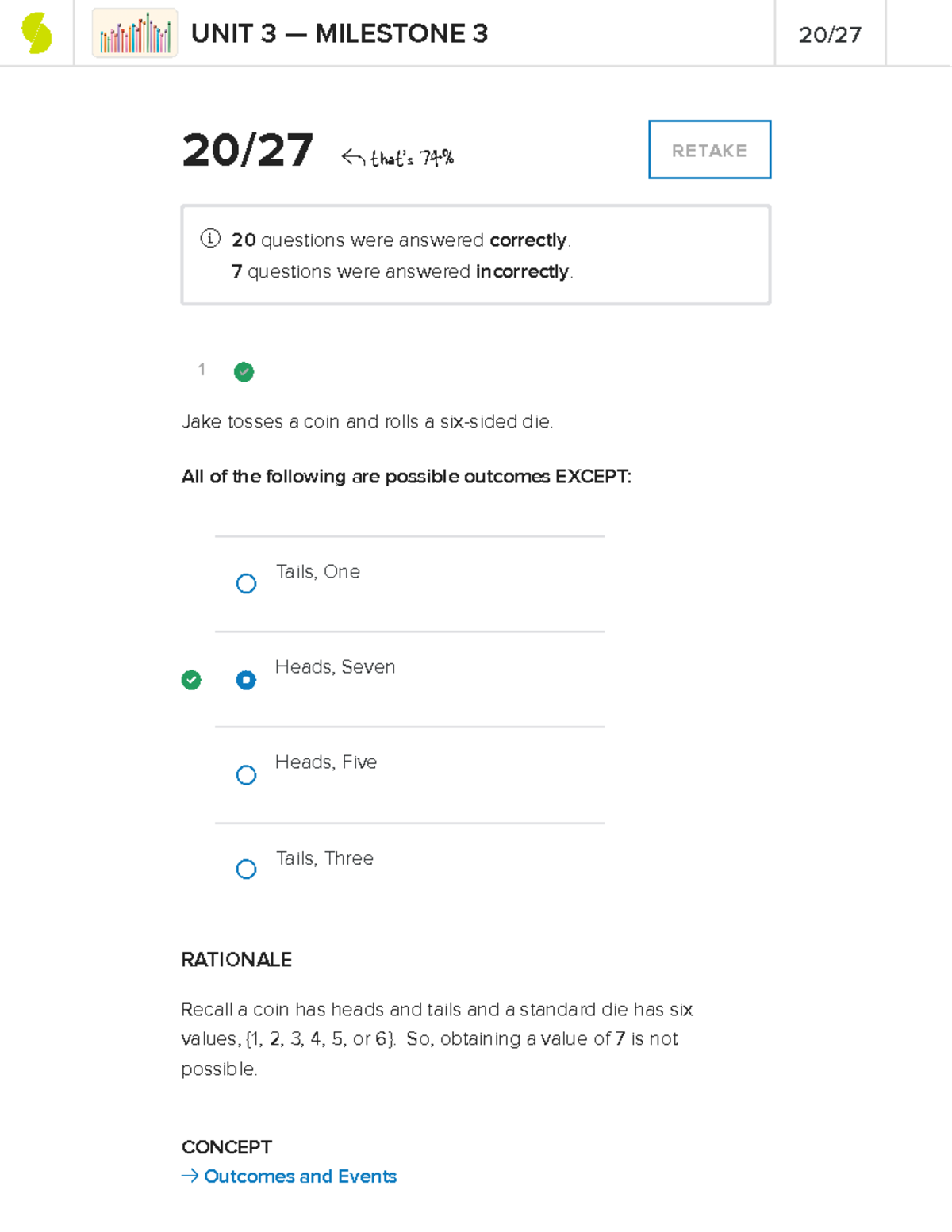 Sophia Statistics Unit 3: Concepts & Problems for Milestone 3 - Studocu