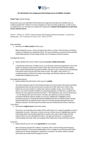 2-2 assignment week 2 - 2-2 Assignment: Using Different Sources of ...