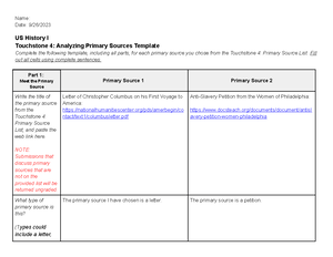 [Solved] What is your history with history Describe your previous - U.S ...