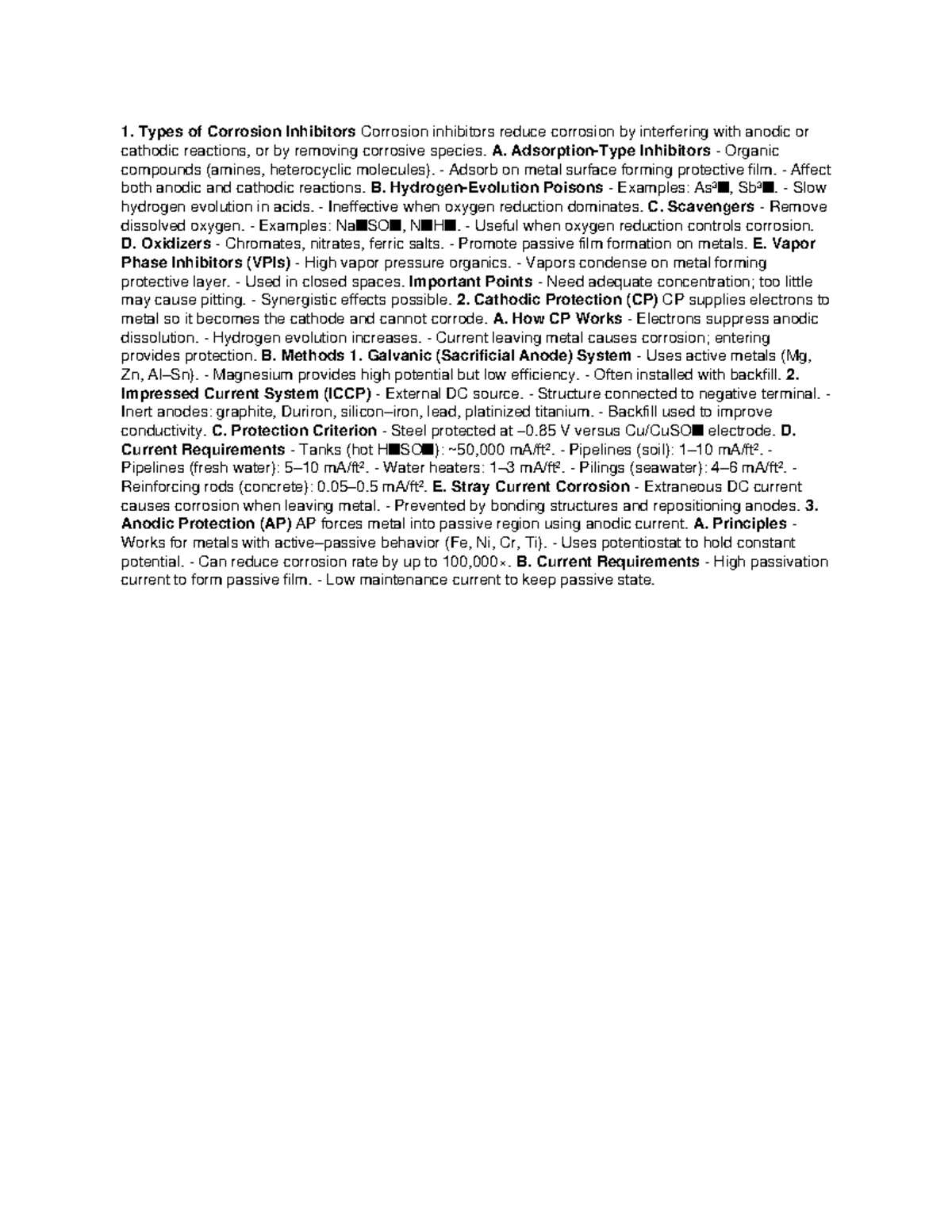 Corrosion Protection Summary: Types & Methods of Inhibitors and CP ...