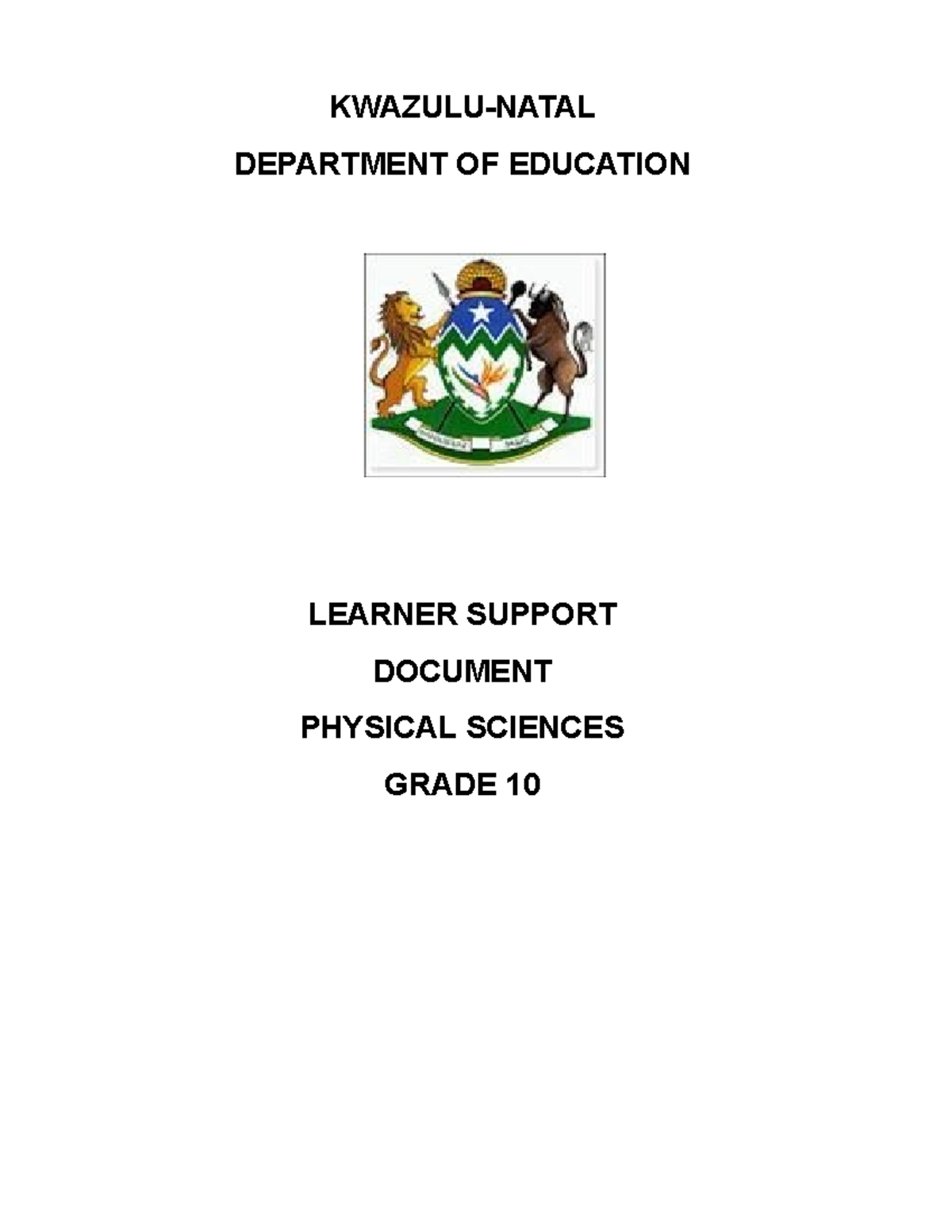 2020 physical sciences gr10 guide kzn term1 learner document - KWAZULU ...