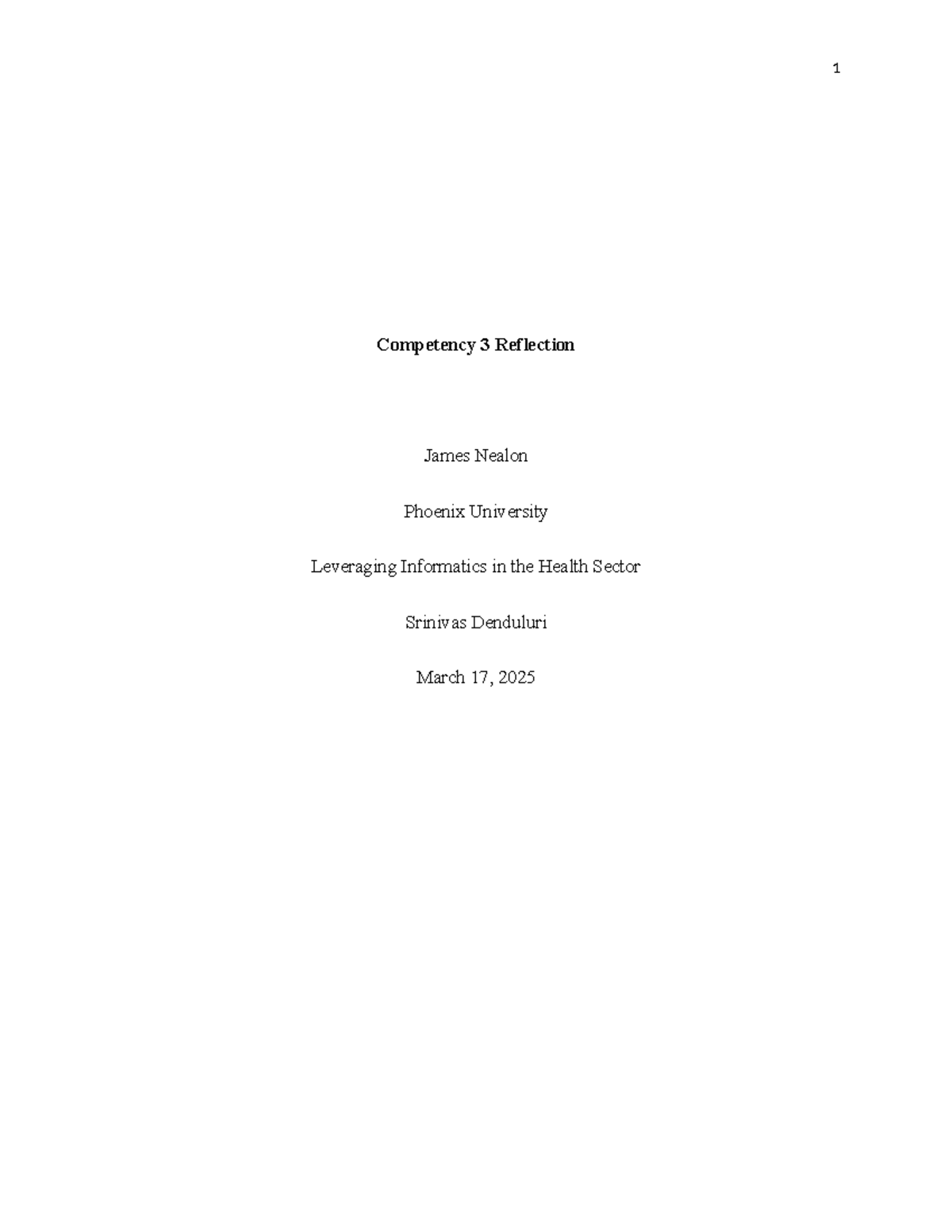 Competency 3 Reflection: Addressing Childhood Vaccination Disparities ...
