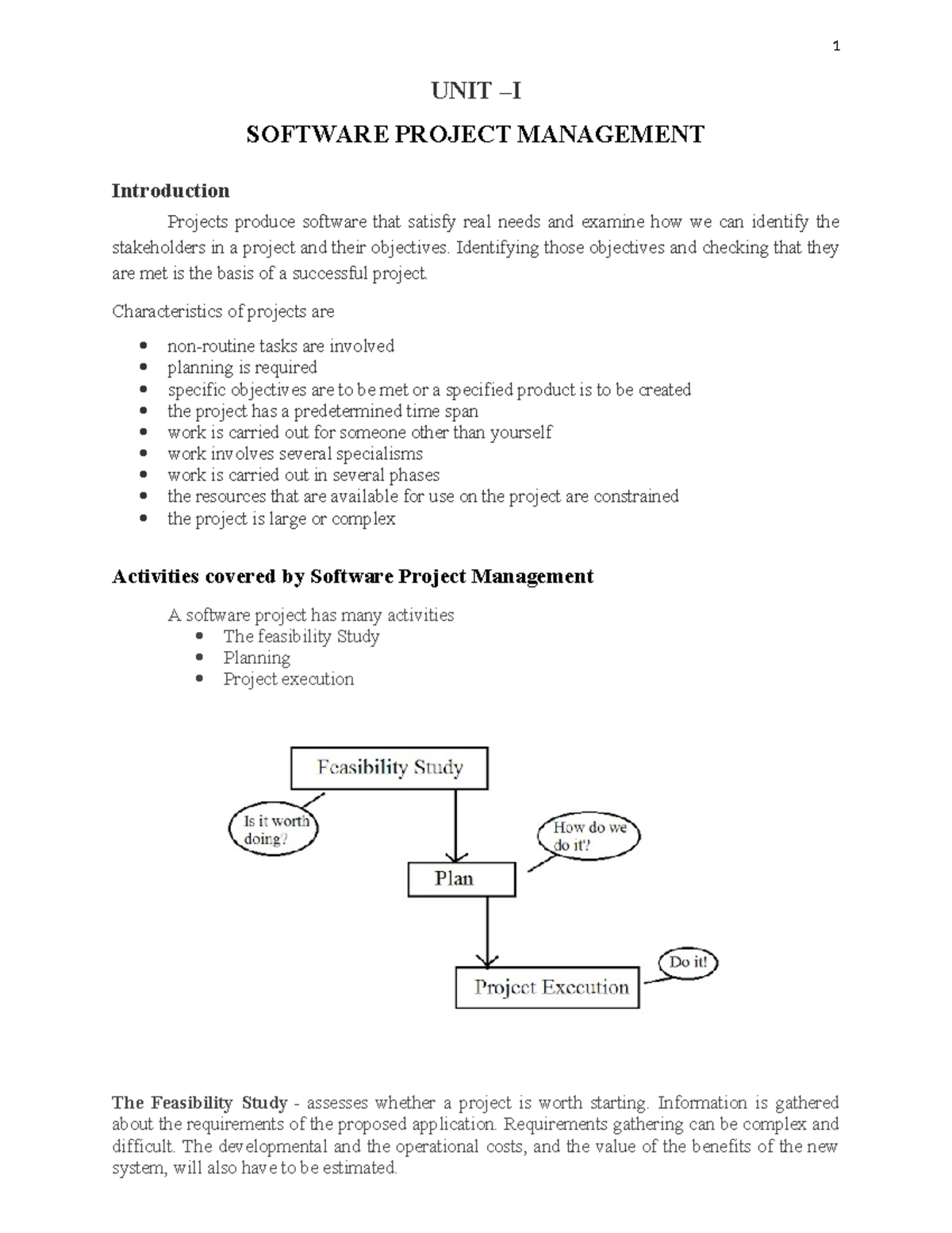 SPM 101: Introduction to Software Project Management Overview - Studocu