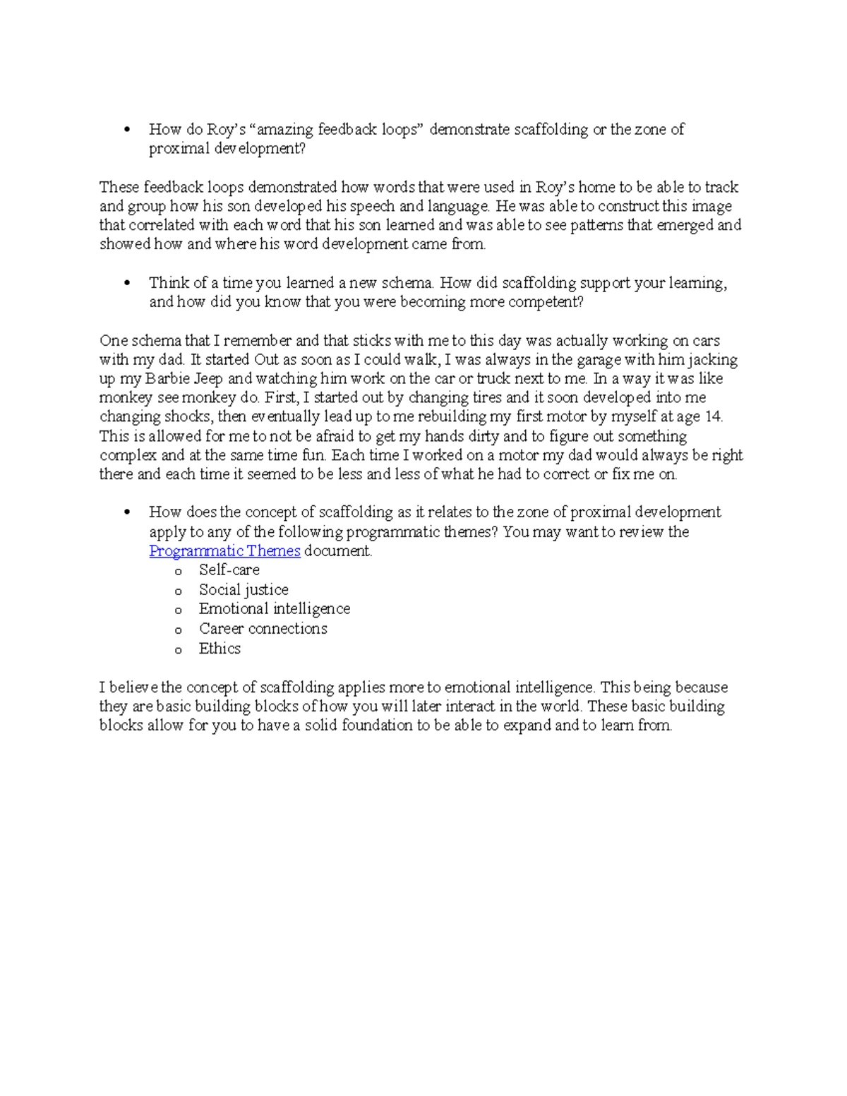 2-1 Discussion Schema Development - For your initial post, review ...