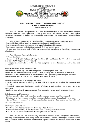#Letter of Intent - February 7 , 2025 ROWENA T. QUIMBAO, CESO VI ...