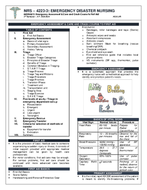 MSE-1 - Mse - Psychiatric Nursing - Lecture NRS 3218-3 Block 3-3 | PROF ...