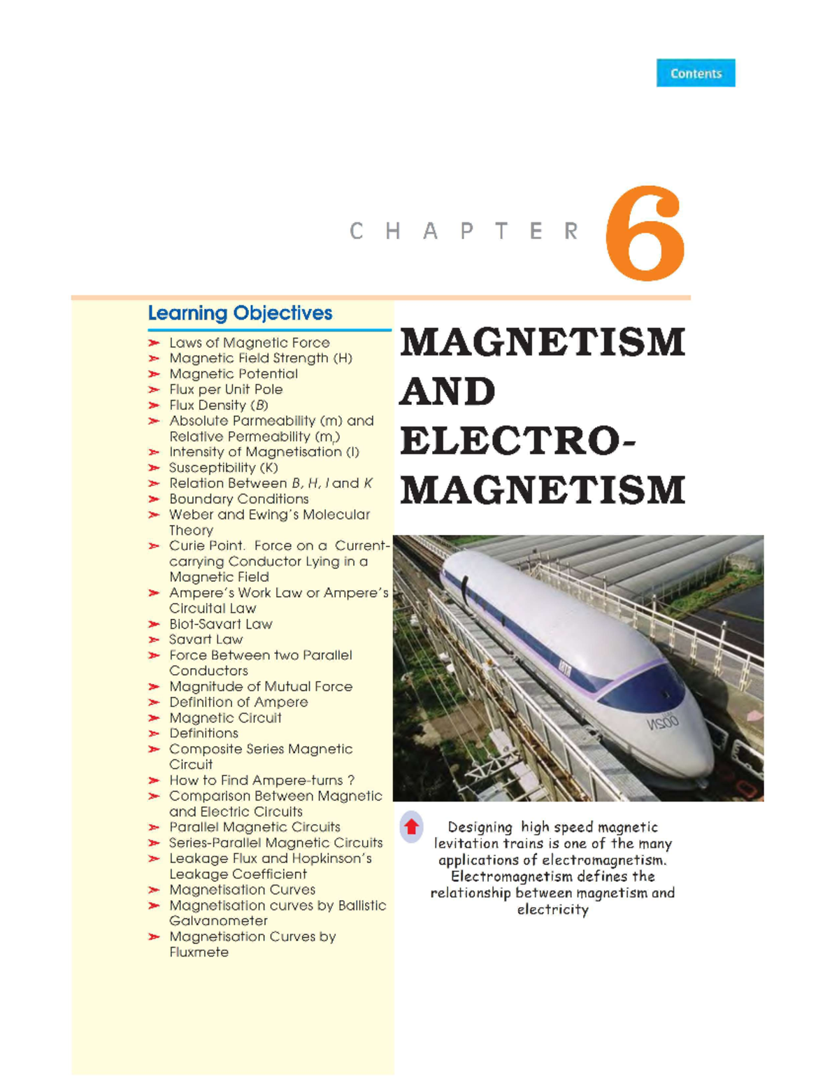 ELEP0623 Chapter 6: Magnetism and Electromagnetism Concepts - Studocu
