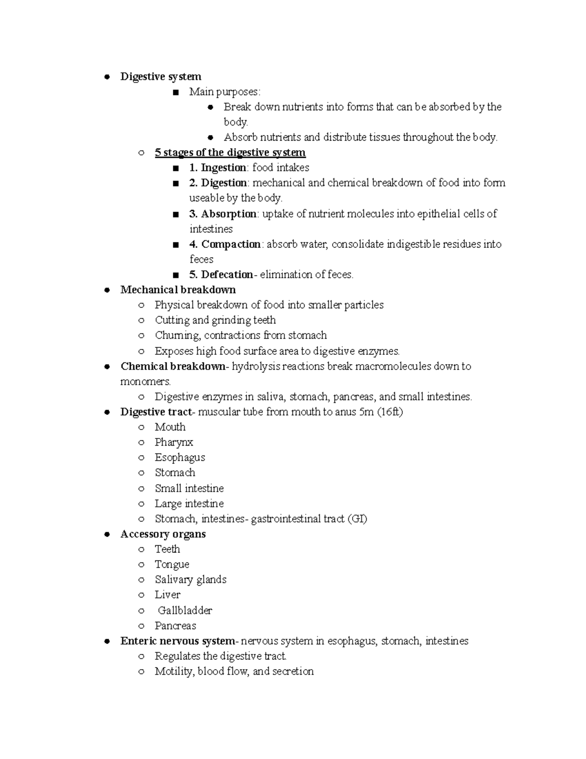 Nutrition and Metabolism: Short and Long-Term Appetite Regulation ...
