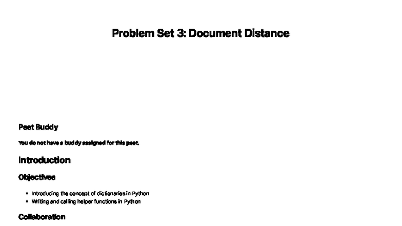MIT 6.100L F22 Problem Set 3: Document Distance Analysis - Studocu