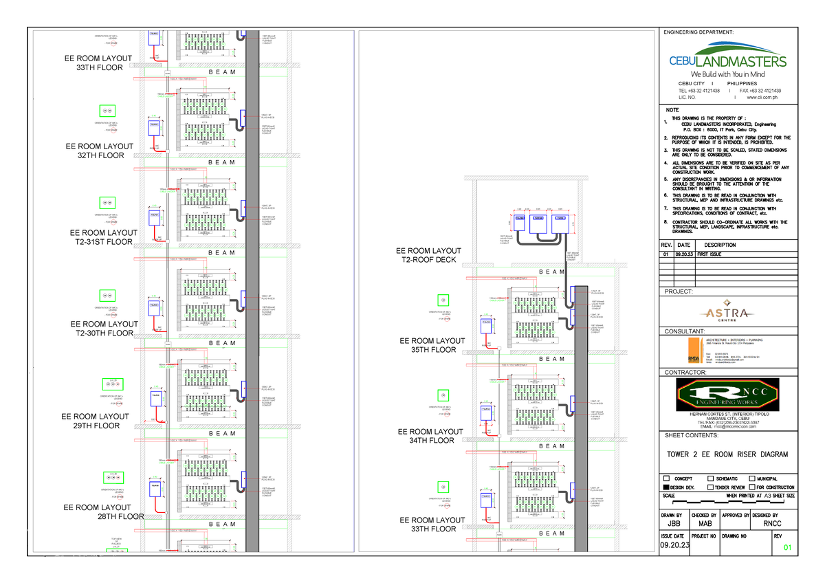 EE Room Layout Plans for T2 - 30th to 35th Floors - Studocu