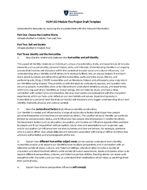 [Solved] Explain how different humanities subject areas can be used ...