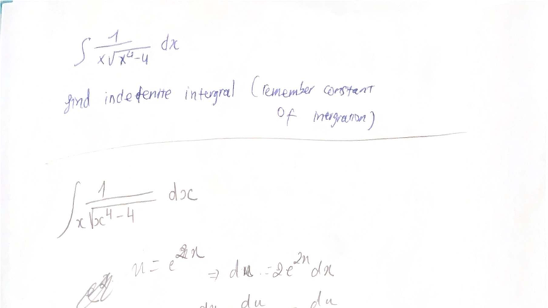 Cal2 - Study Guide: Indefinite Integrals and Functions Analysis - Studocu