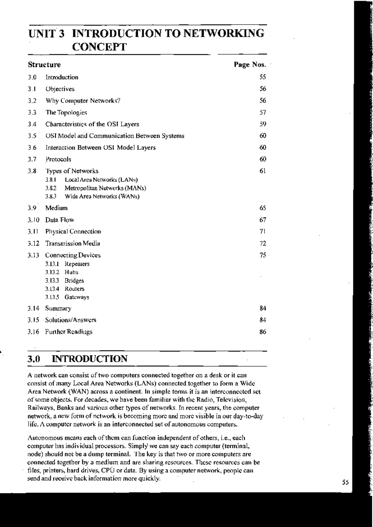 Unit 3: Introduction to Networking Concepts - MCS022 - Studocu