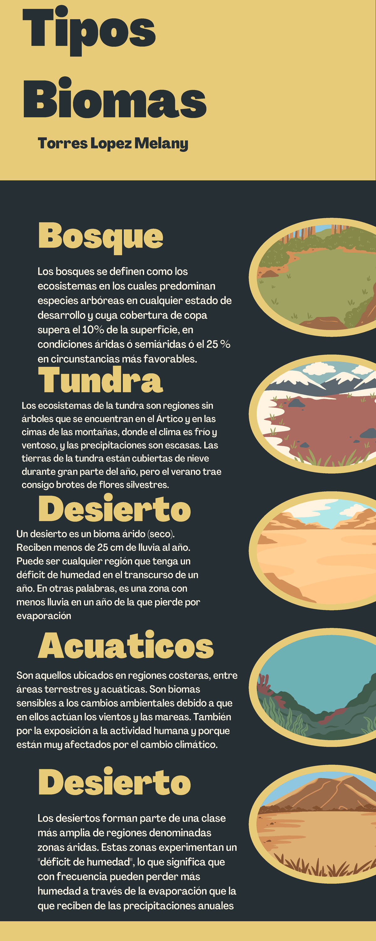 Biomas: Tipos y características de los ecosistemas naturales - Studocu